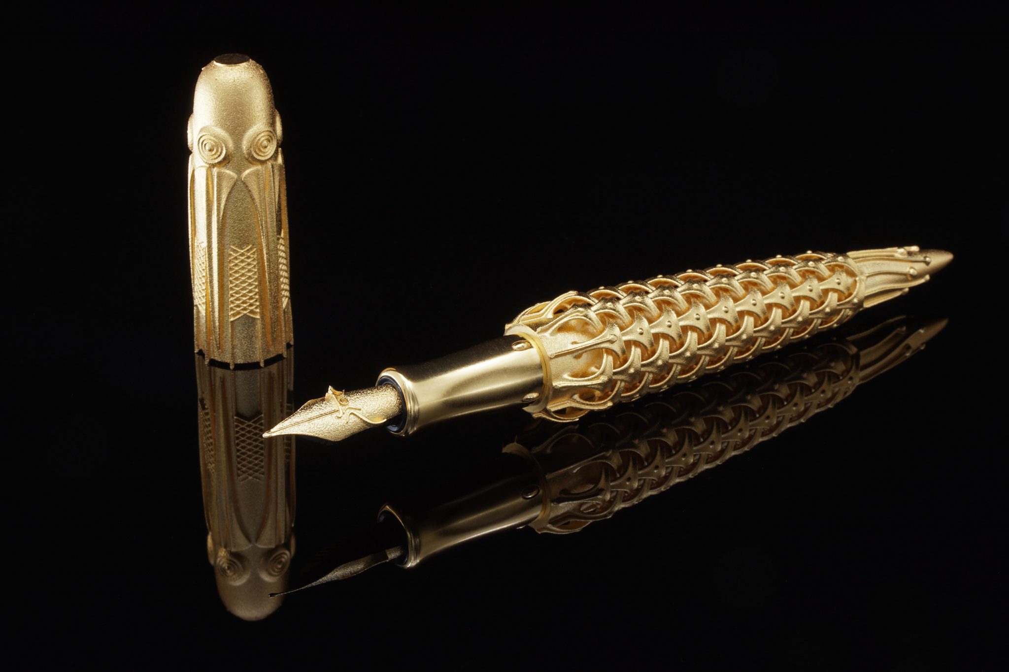 World’s First 3D Printed 18K Solid Gold Fountain Pen – Totalprestige ...